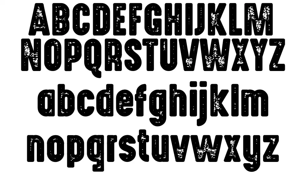 High Voltage Heavy Rough font by Levi Szekeres | FontRiver