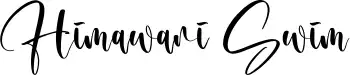 Himawari Swim font by Integritype Studio | FontRiver