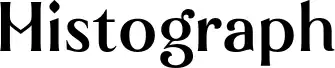 Histograph font by Digitype Studio | FontRiver