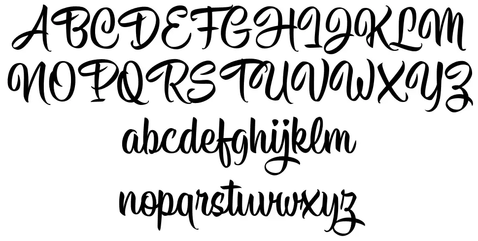 Hisyam Script font by Hendra Pratama | FontRiver