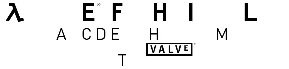 HL2MP font by Valve Software | FontRiver