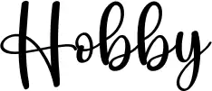 Hobby font by scratchones | FontRiver