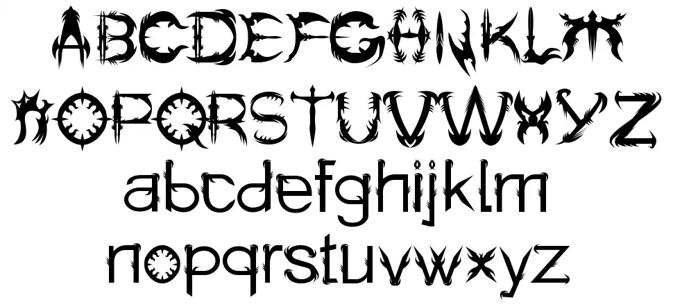 Holitter Spike font by Holitter Studios | FontRiver