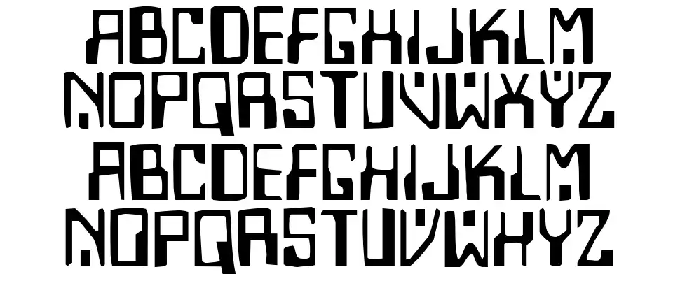 Fuente Homemade Robot diseñada por Iconian Fonts