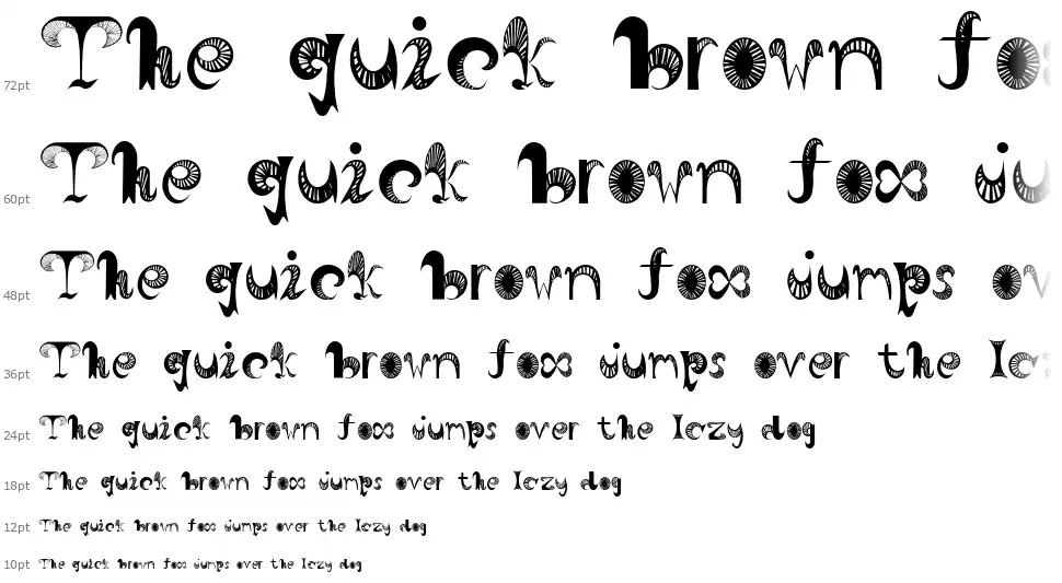Horn font by Riho Nara Kurematsu | FontRiver