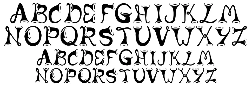 Horns font by Asif Kureshi | FontRiver