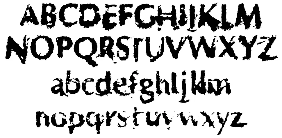 Horrendous font by .ttf | FontRiver
