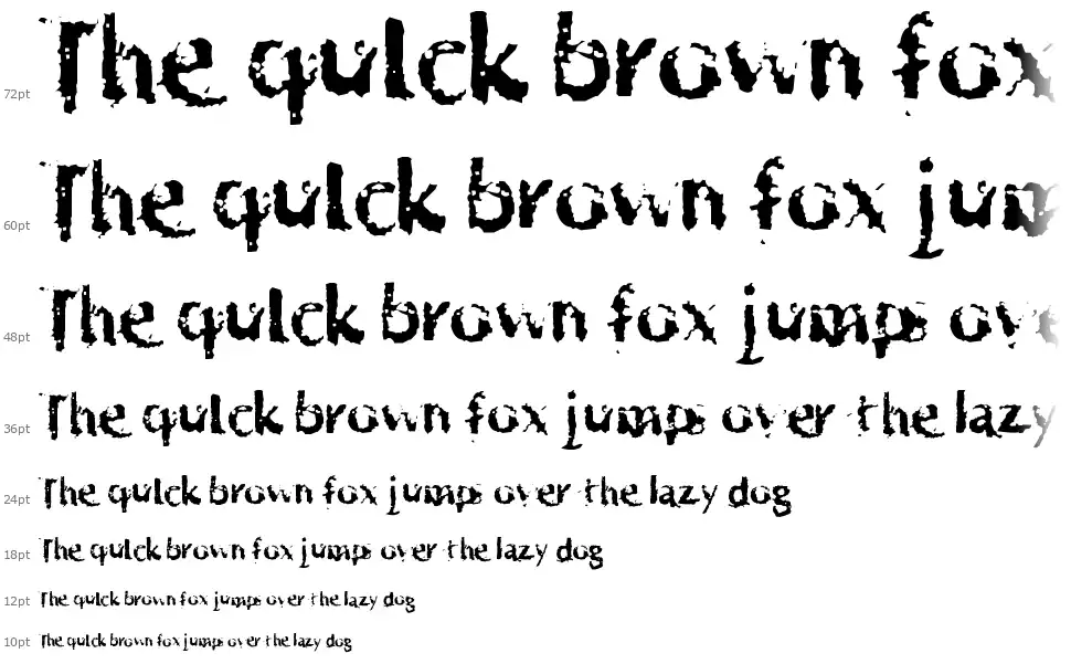 Horrendous font by .ttf | FontRiver