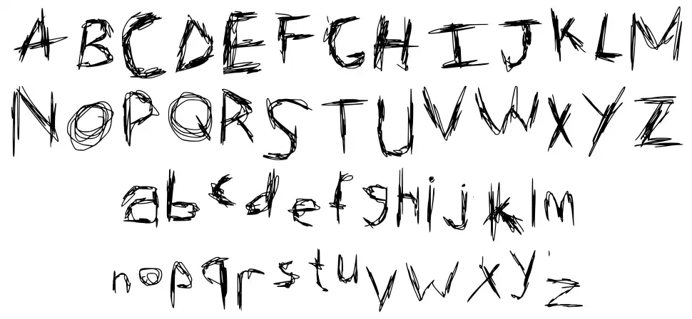 Horror font by Rudairo Manase | FontRiver