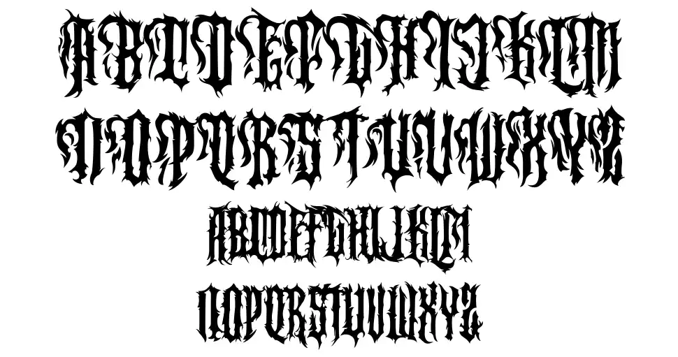 Horror Korpus font by Måns Grebäck | FontRiver