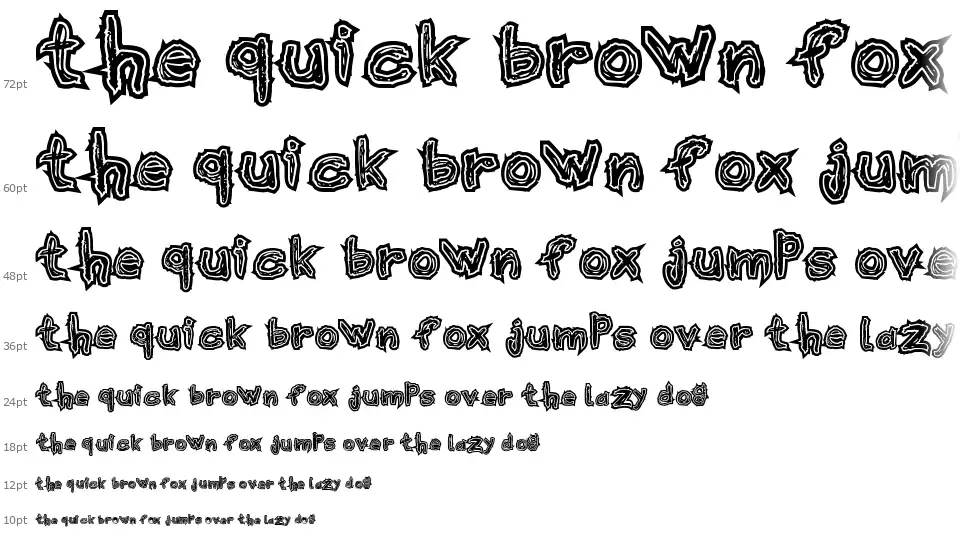 Horror Poster font by Woodcutter | FontRiver