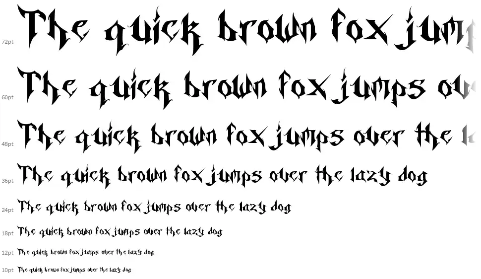 Horst Blackletter font by Horst Type Foundry | FontRiver