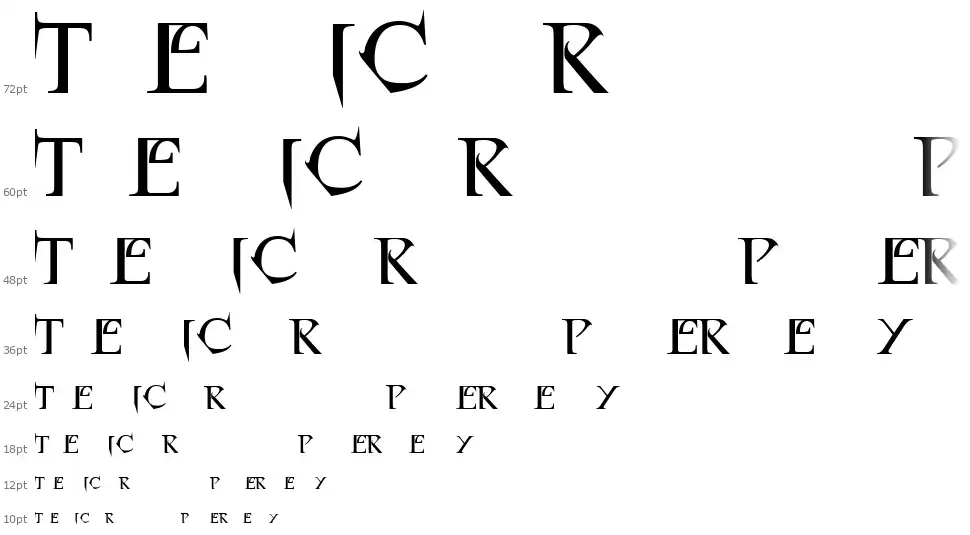 Horst Roman Gothic font by Horst Type Foundry | FontRiver