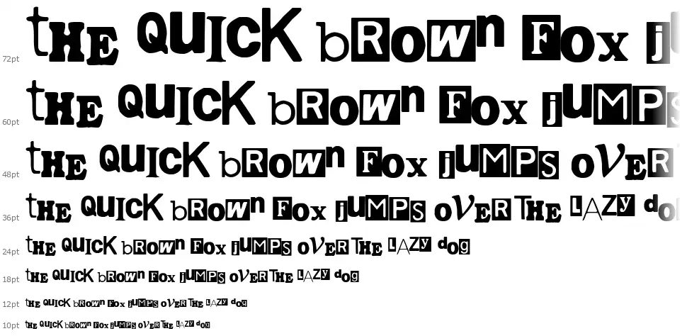 Hostage font by Woodcutter | FontRiver