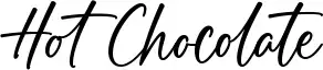 Hot Chocolate font by Graphix Line Studio | FontRiver