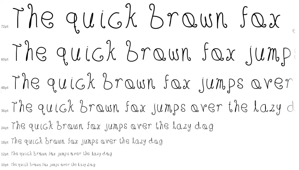 Hsf Honey Wind font by Hanny Sandoval | FontRiver