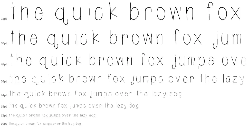 Ht Shortie font by Holly Trimmer | FontRiver
