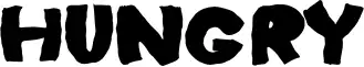 Hungry font by MJType | FontRiver