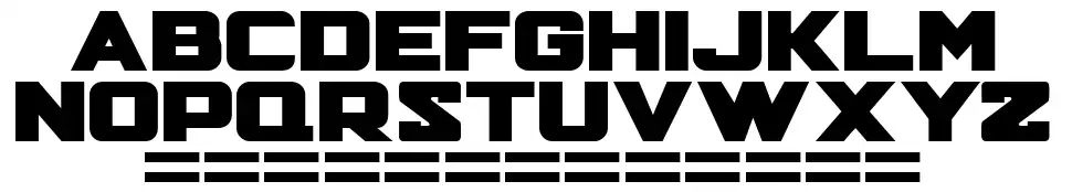 Hunter Squared font by TracerTong | FontRiver