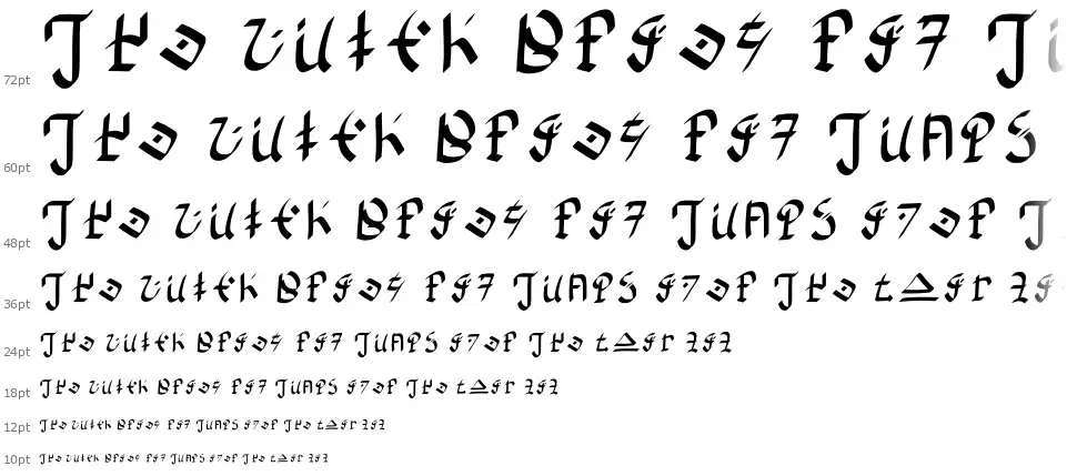Hylian Alphabet font by grimmigerFuchs | FontRiver