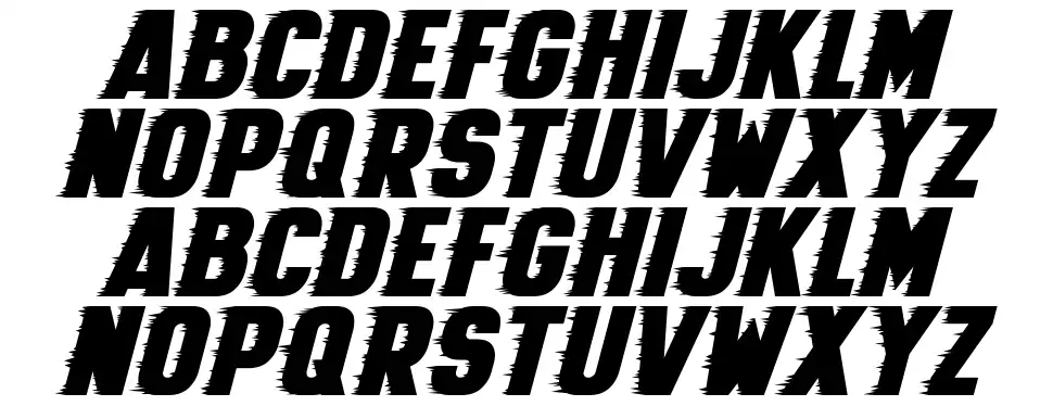 Hyper Super Fast font by Bisou | FontRiver