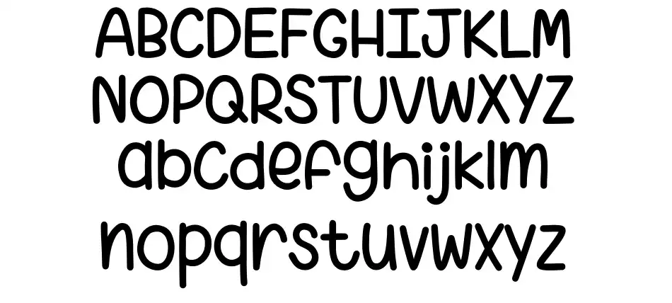 I Love Salmon font by AquariiD | FontRiver