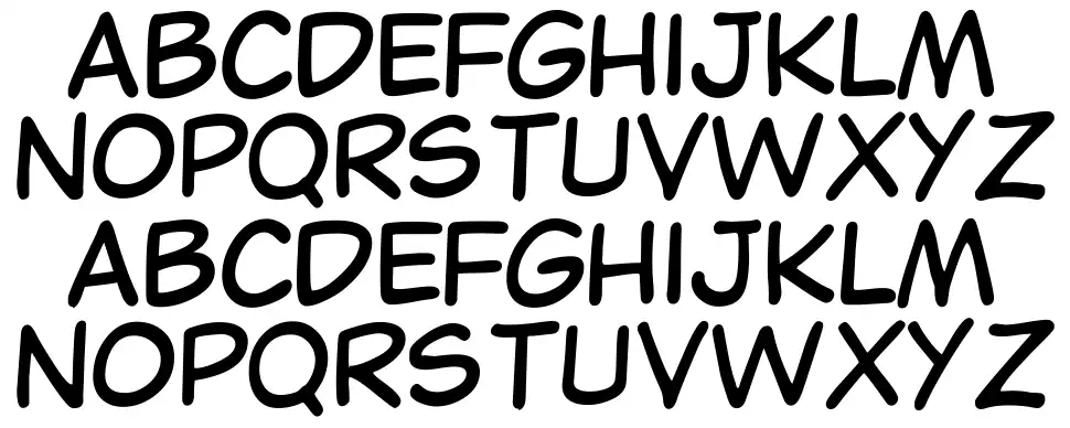 IBS Cartooning font by Ezel Burniest | FontRiver