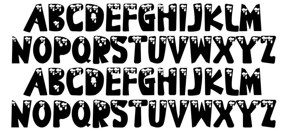 Ice Cube font by Mr.Soon Design | FontRiver