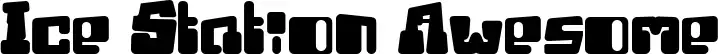 Ice Station Awesome font by Hugo Beyts | FontRiver Ice Station Awesome font by Hugo Beyts | FontRiver