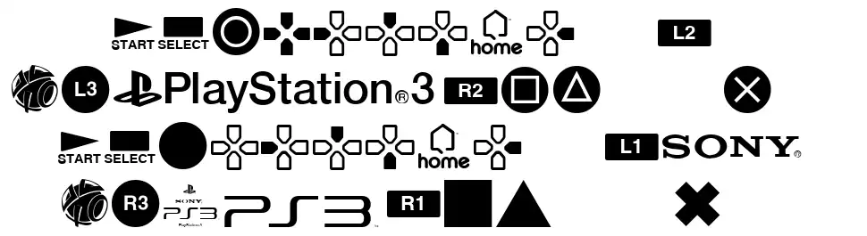 Iconic PSx font by TracerTong | FontRiver