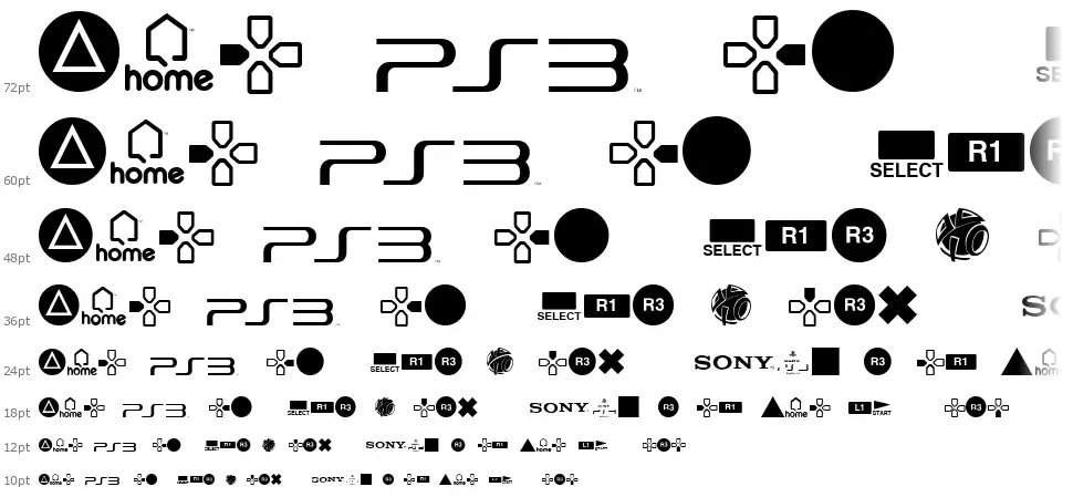 Iconic PSx font by TracerTong | FontRiver