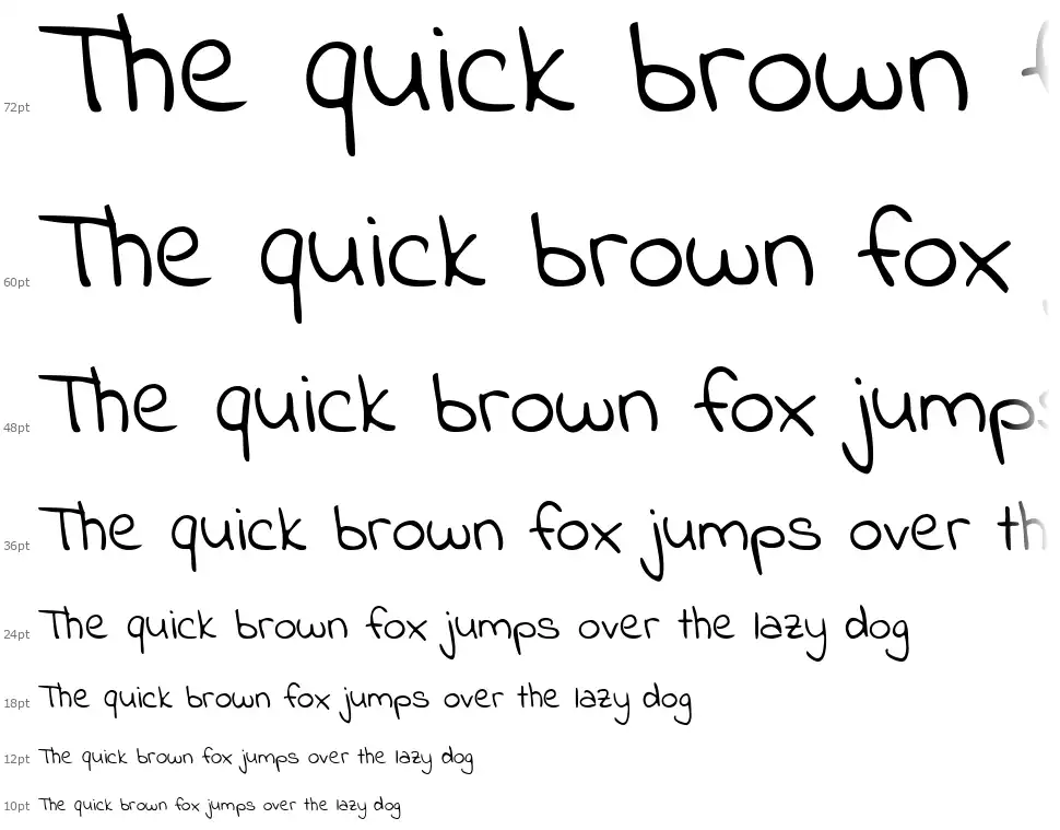 Fuente Indie Flower diseñada por Kimberly Geswein