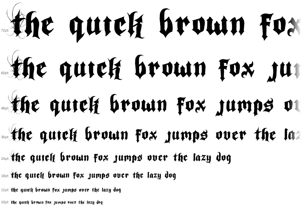 Indoctrine Fonte por Jordan Lloyd