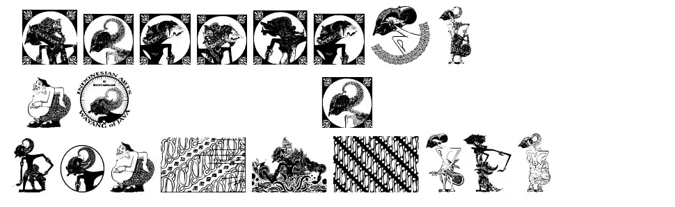 Indonesian Arts Culture font by Asia Culture | FontRiver