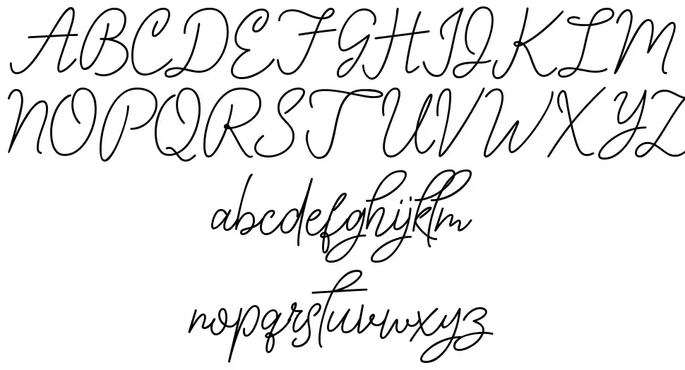 Ink Line font by Kurniawan Eko | FontRiver