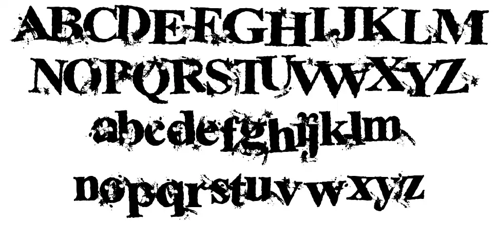 Ink Special font by Xerographer Fonts | FontRiver