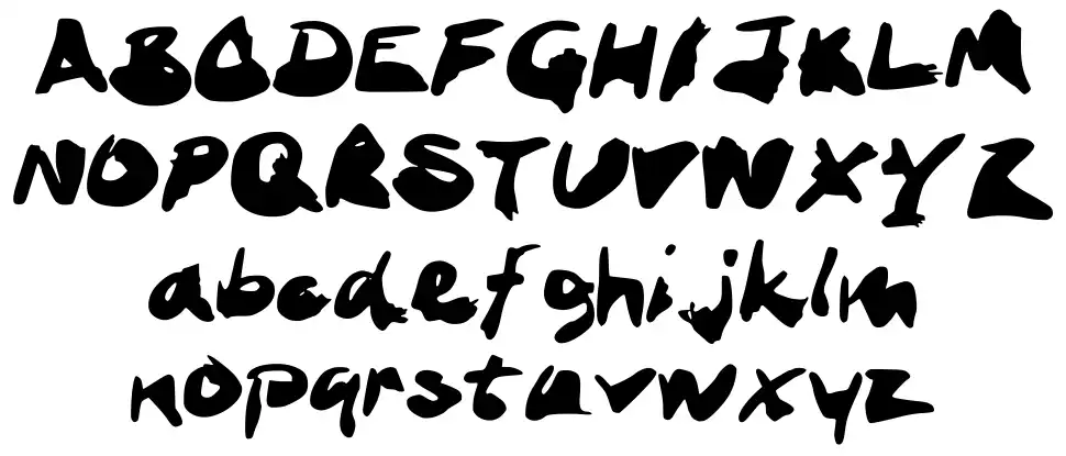 Ink Stand font by Eyelashez | FontRiver