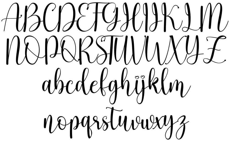 Inlove font by Tahu Balap | FontRiver