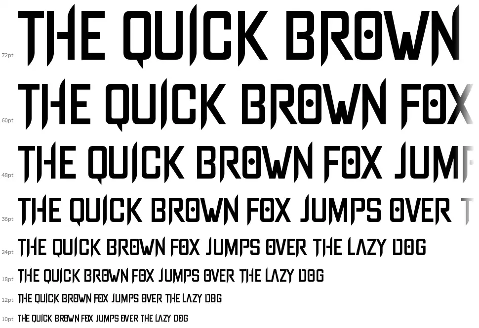Into The Void font by Darrell Flood | FontRiver