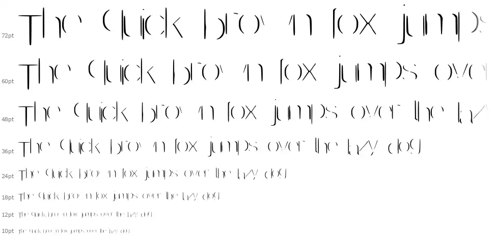 Invisible font by Aaron Underwood | FontRiver