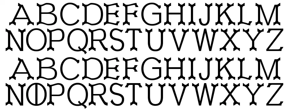 Ironworks font by Darrell Flood | FontRiver