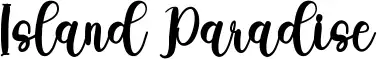 Island Paradise font by FreshtypeINK - FontRiver