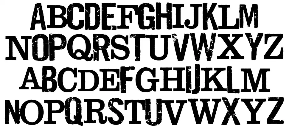 Jailbird Jenna font by | FontRiver