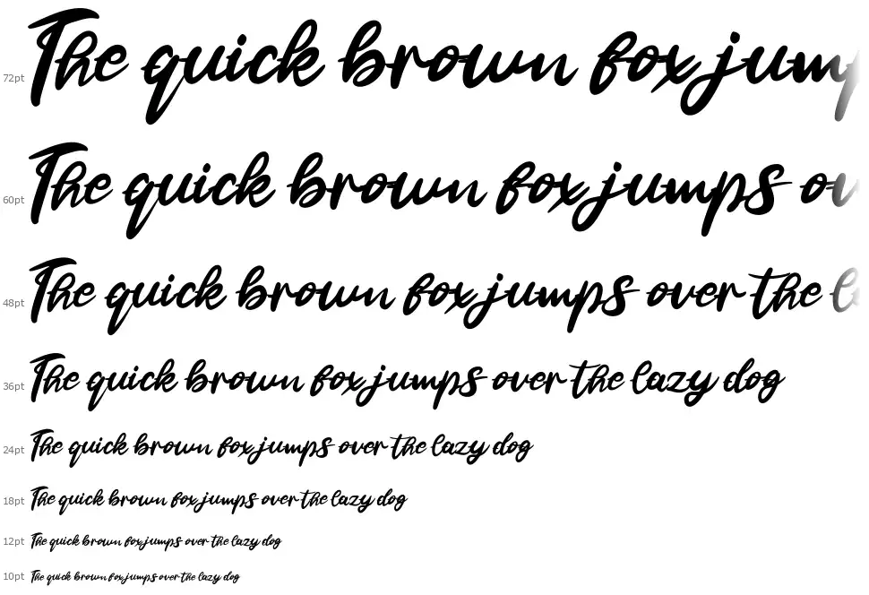 Jalie font by Vunira Design | FontRiver