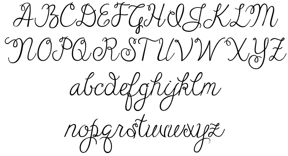 Janda Cheerful Script font by Kimberly Geswein | FontRiver