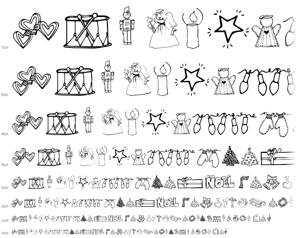 Janda Christmas Doodles font by Kimberly Geswein | FontRiver