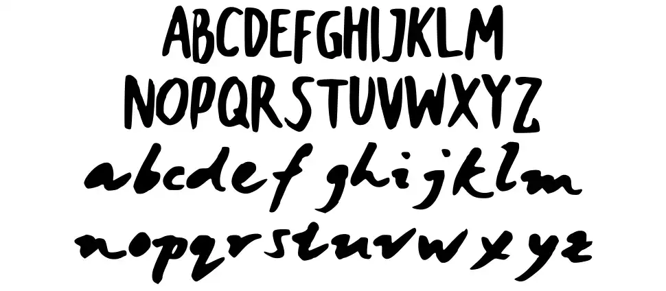 Janice Hand Bold font by Janice Law | FontRiver