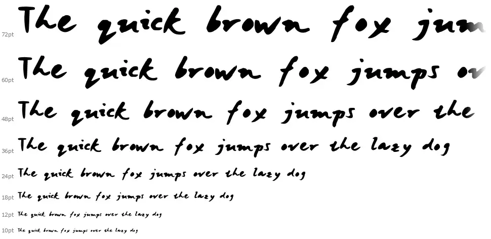 Janice Hand Bold font by Janice Law | FontRiver