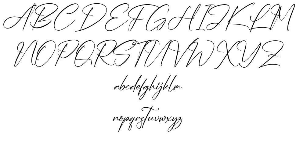 Jasmartha Rosebery font by Letterena Studios | FontRiver