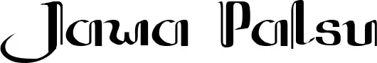 Free Jawa Fonts